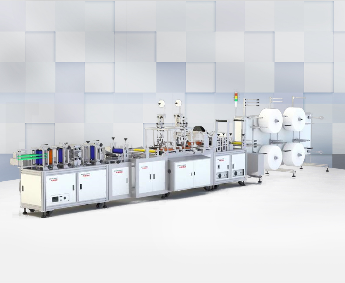 Full automatic N95 medical mask machine